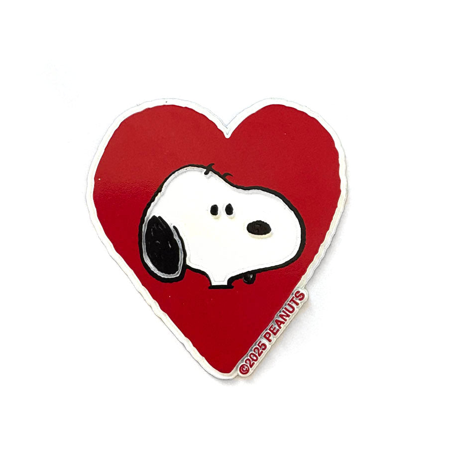 3P4 X Peanuts® - Snoopy Heart Classic Refrigerator Magnet – THREE ...