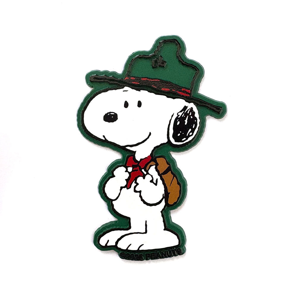 3P4 X Peanuts® - Snoopy Scout Classic Refrigerator Magnet – THREE ...