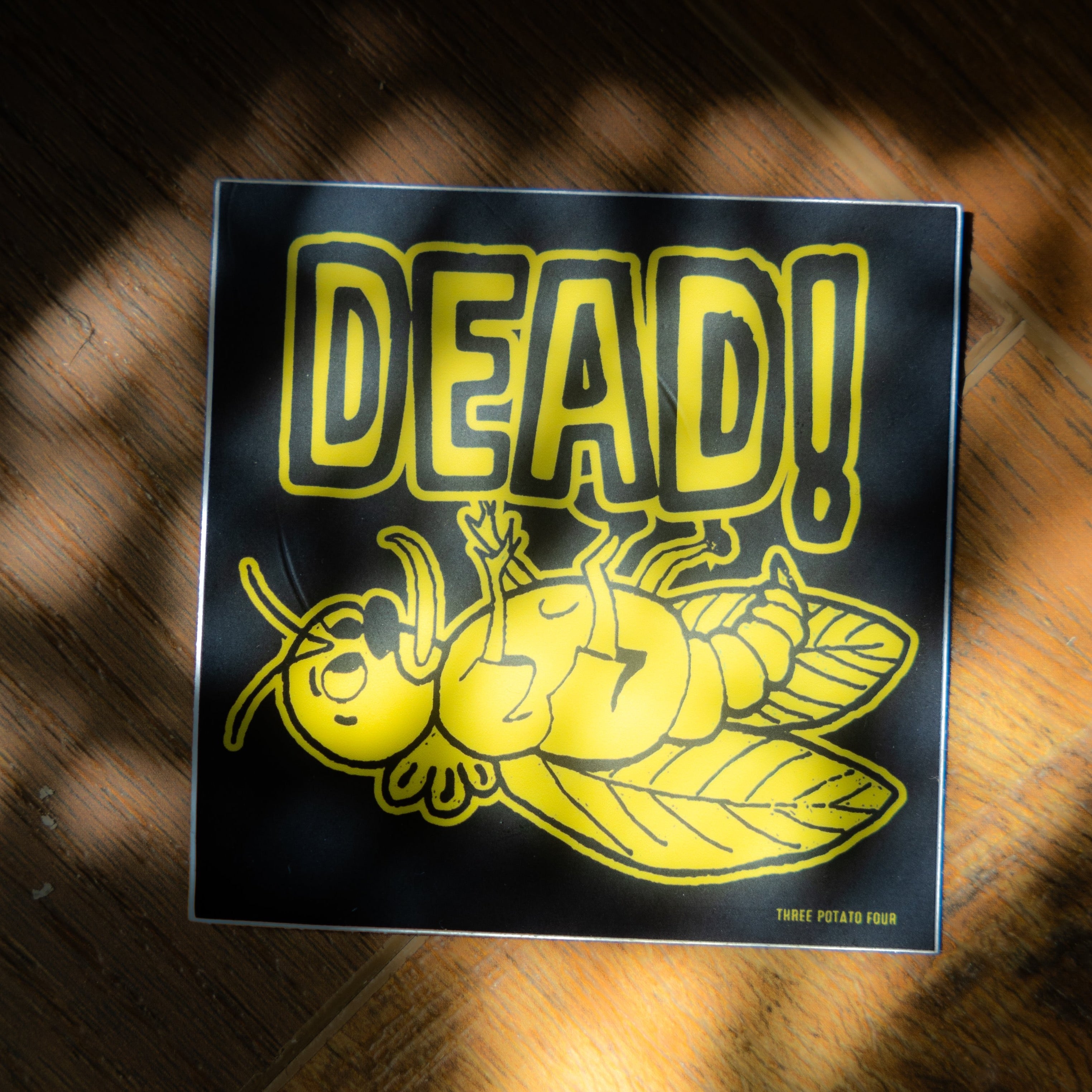 Sticker - "Dead!" Bug – THREE POTATO FOUR
