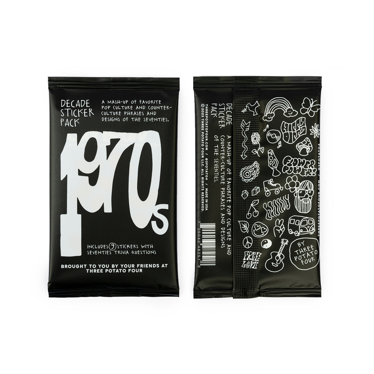 Decade Card Pack - 1970s – THREE POTATO FOUR