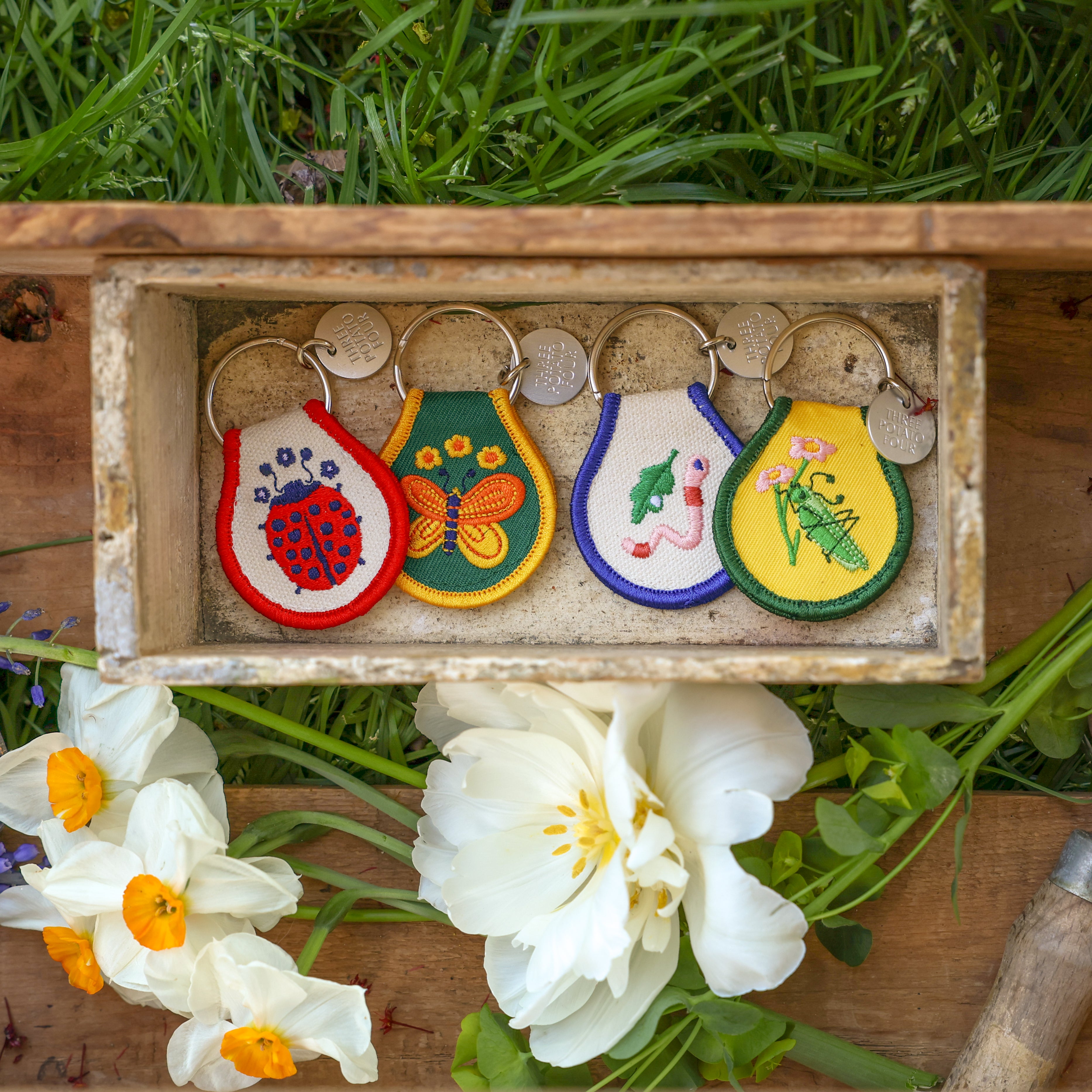 Patch Keychain - Ladybug – THREE POTATO FOUR