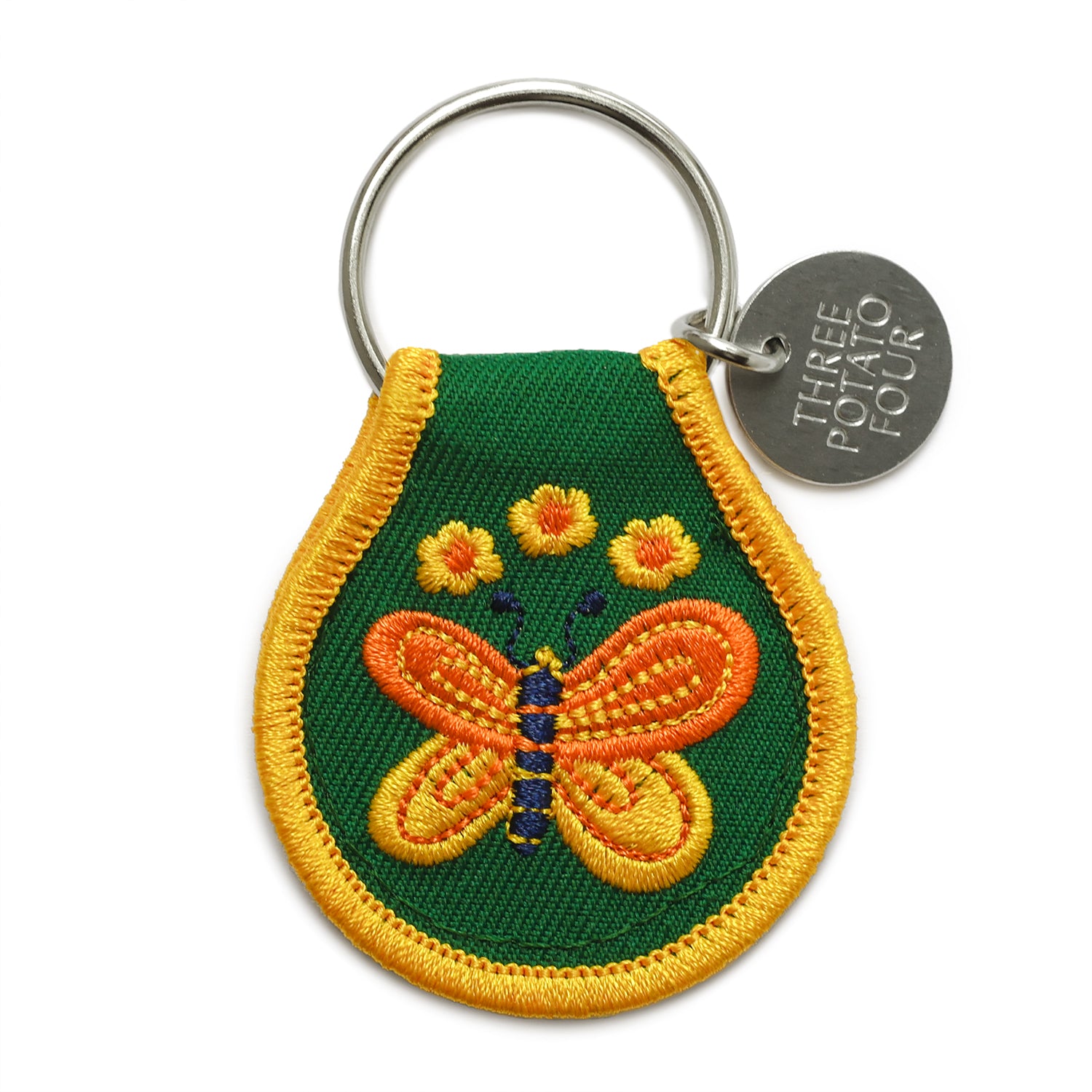 Patch Keychain - Butterfly – THREE POTATO FOUR