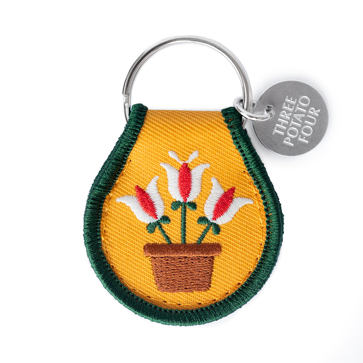 Patch Keychain - Potted Tulips – THREE POTATO FOUR