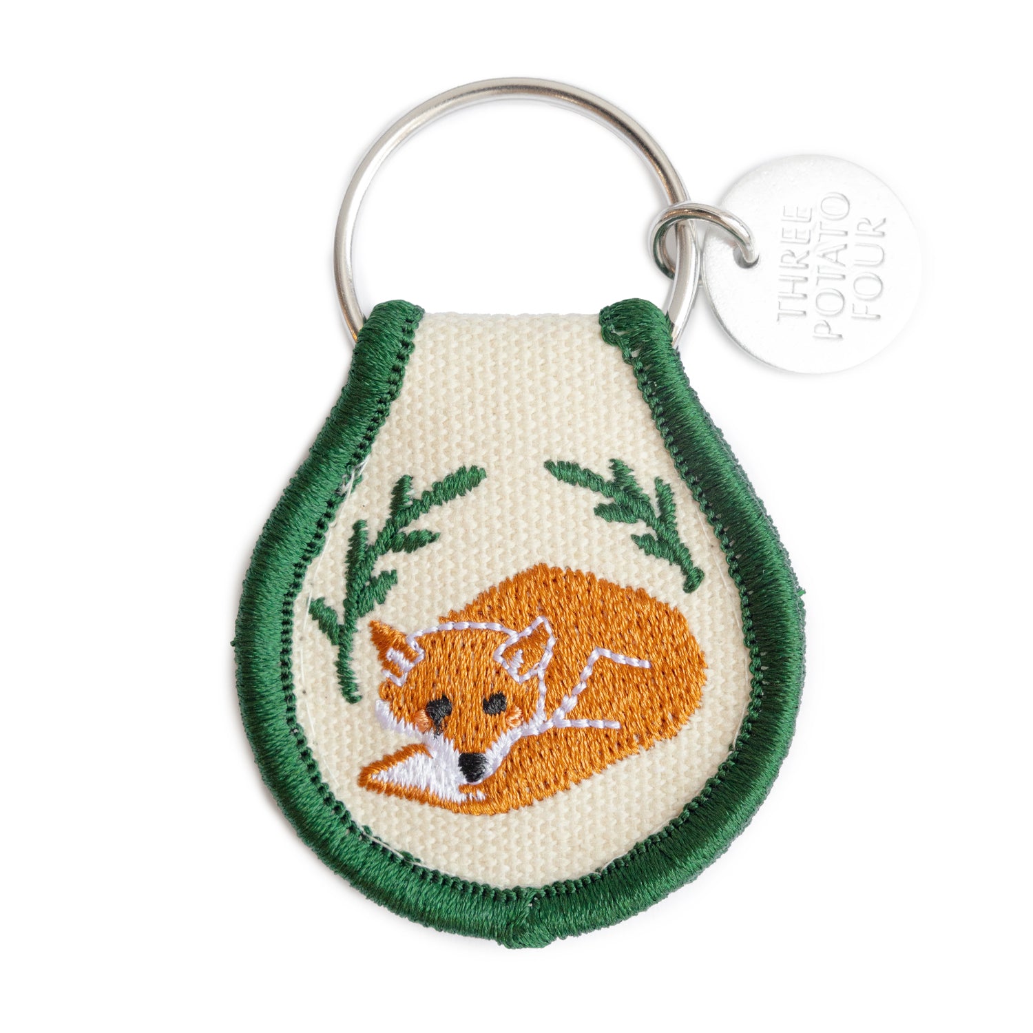 Patch Keychain - Fox – THREE POTATO FOUR