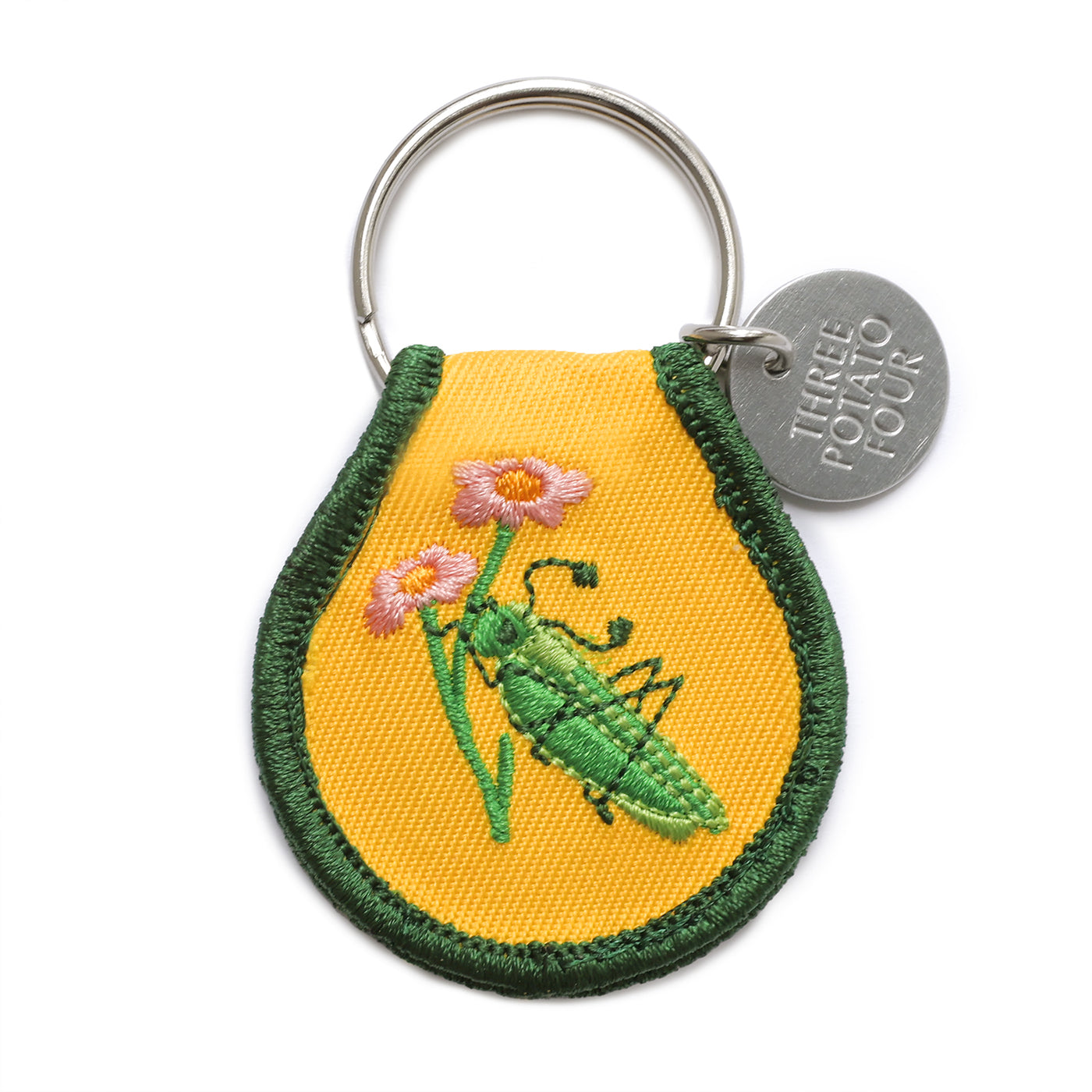 Patch Keychain - Grasshopper – THREE POTATO FOUR