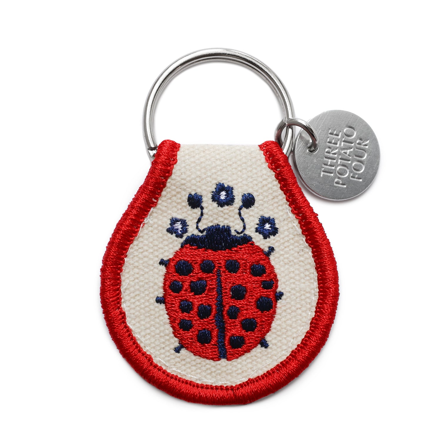 Patch Keychain - Ladybug – THREE POTATO FOUR