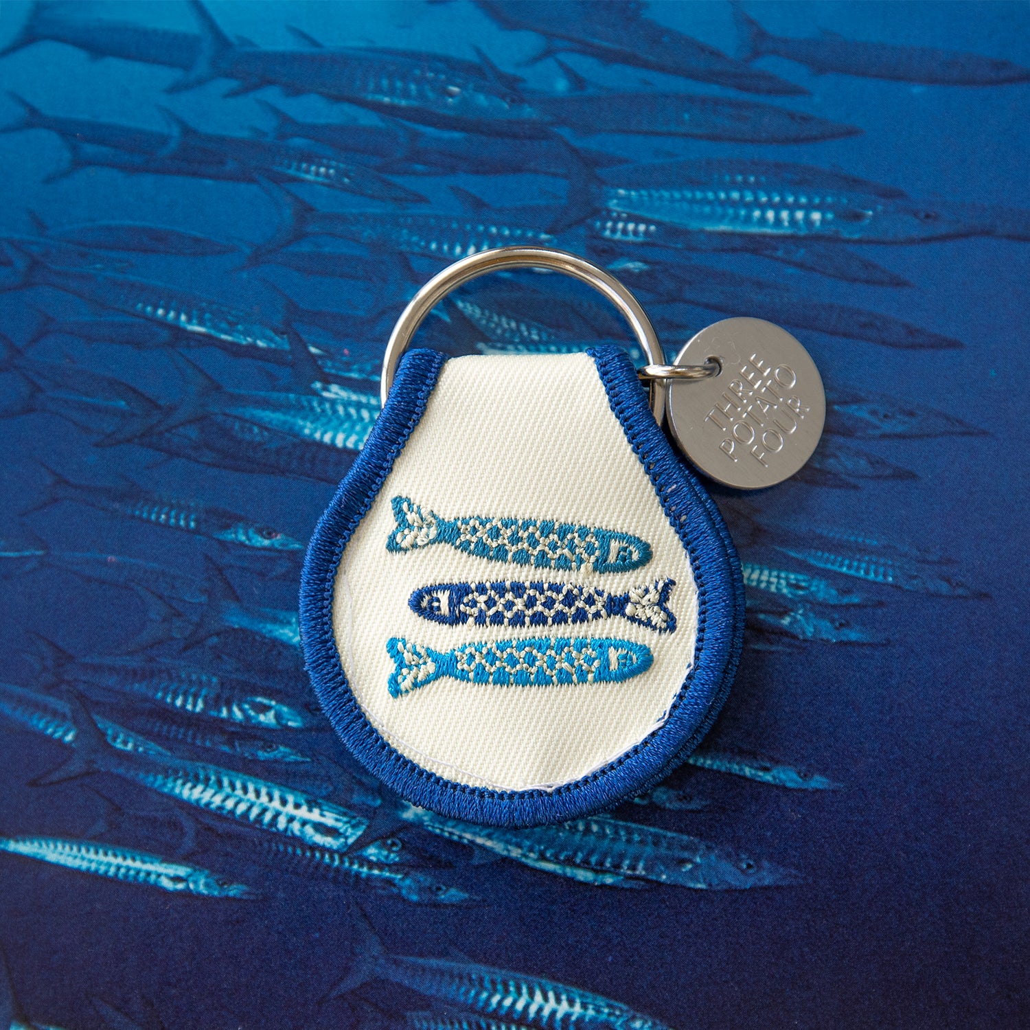 Patch Keychain - Tinned Fish – THREE POTATO FOUR