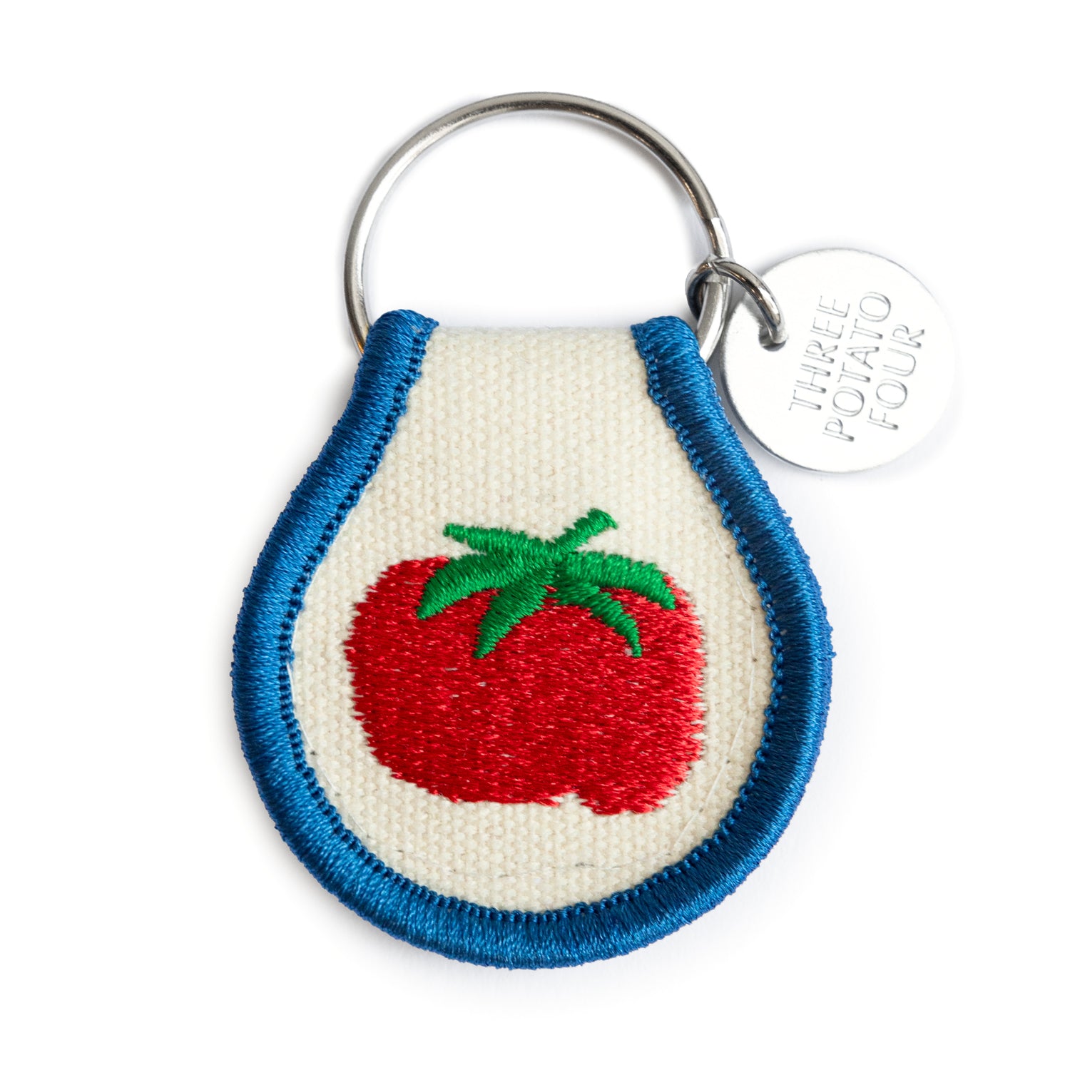 Patch Keychain - Tomato – THREE POTATO FOUR