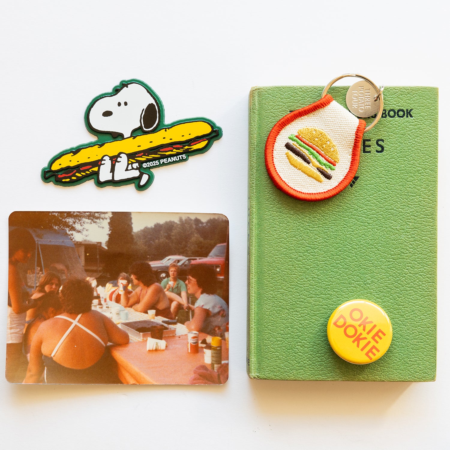 3P4 X Peanuts® - Snoopy Sandwich Classic Refrigerator Magnet – THREE ...