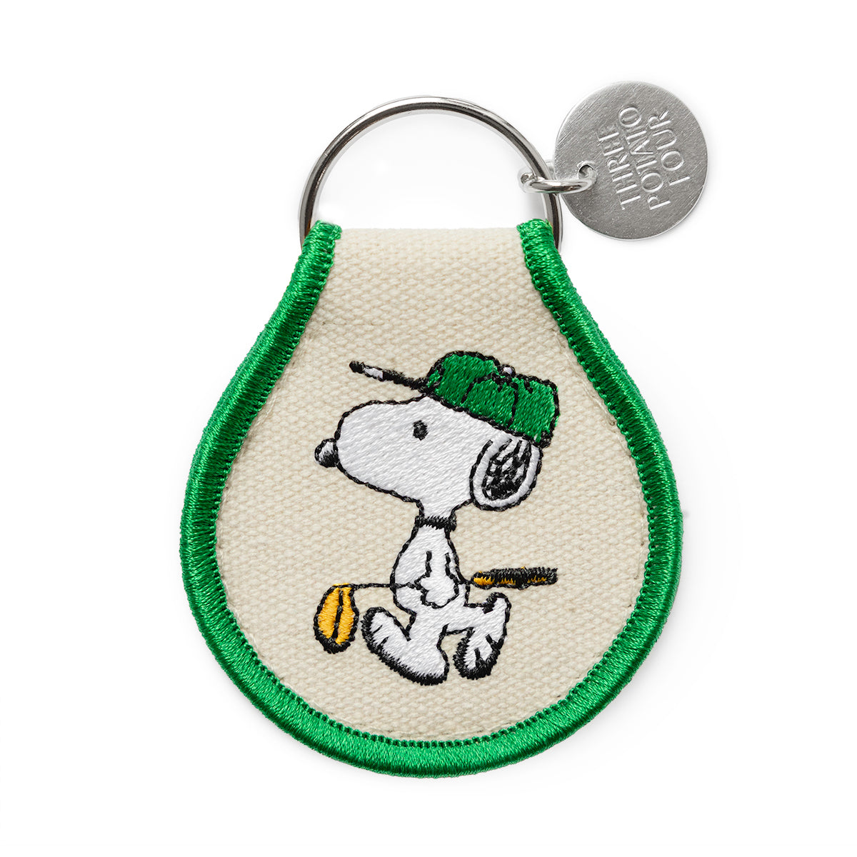 3P4 x Peanuts® - Snoopy Golf Patch Keychain – THREE POTATO FOUR