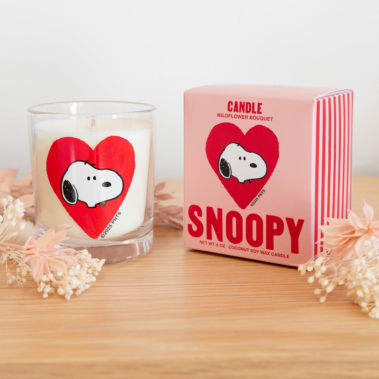 3P4 x Peanuts® Candle - Snoopy Heart – THREE POTATO FOUR