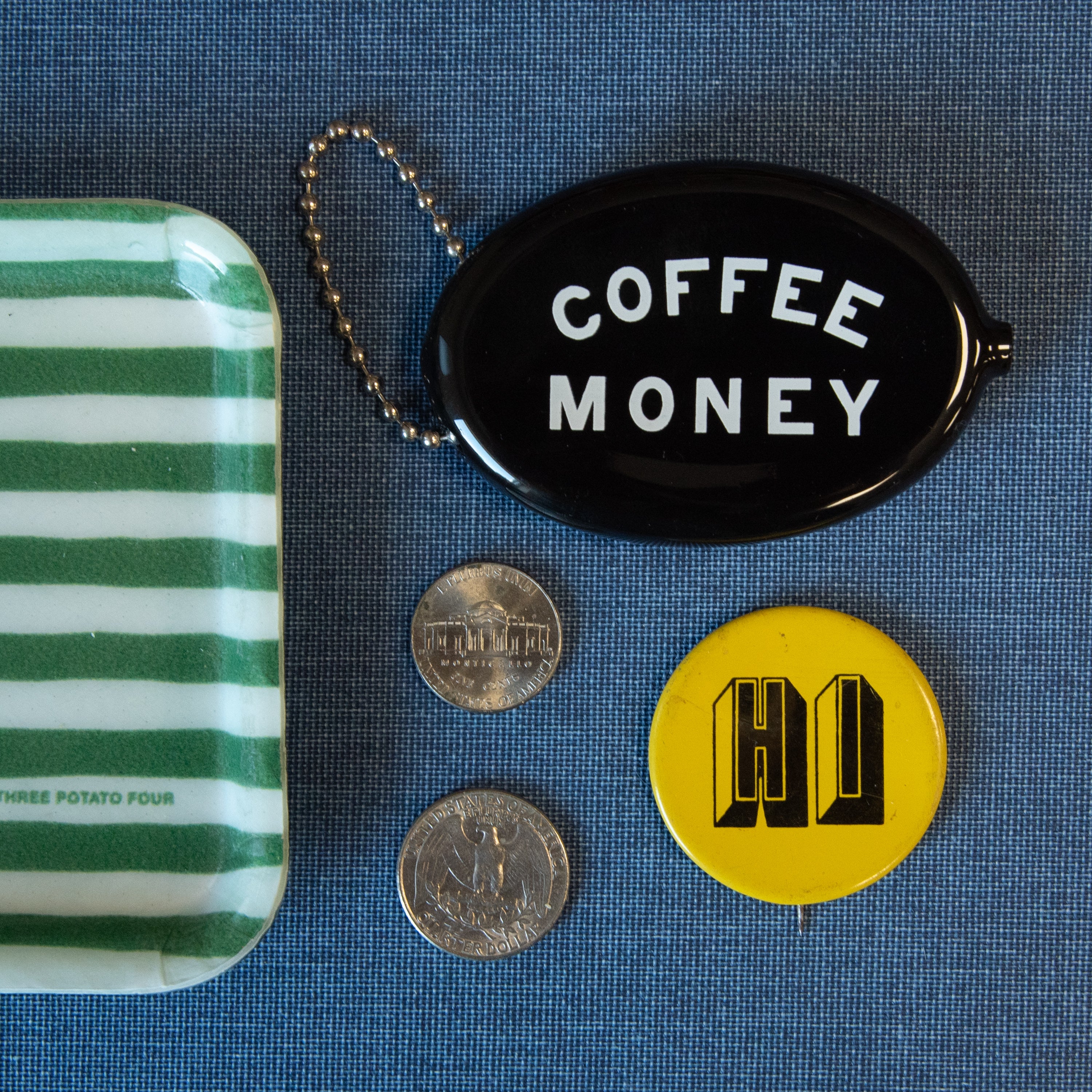 Coin Pouch - Coffee Money – THREE POTATO FOUR
