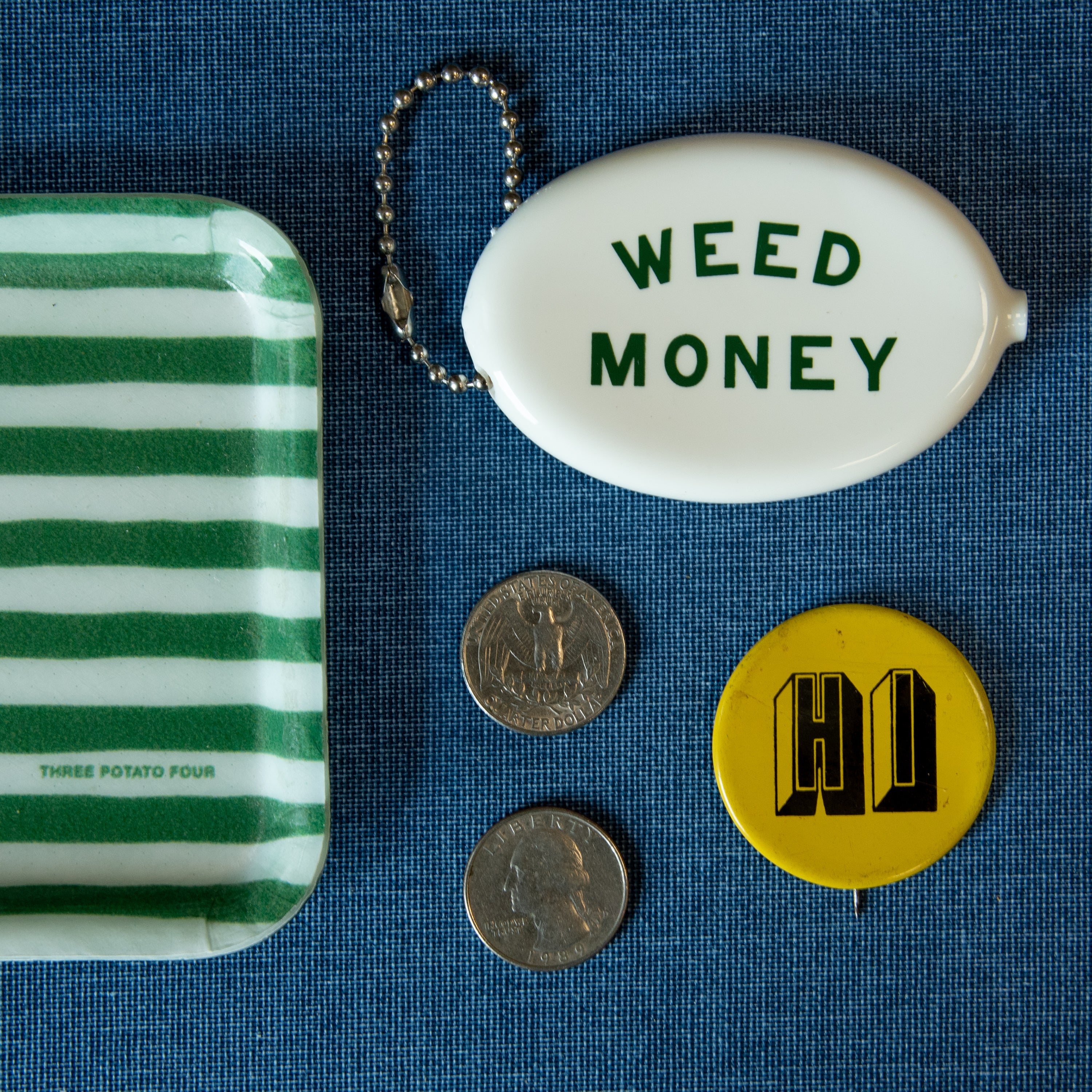 Coin Pouch - Weed Money – THREE POTATO FOUR