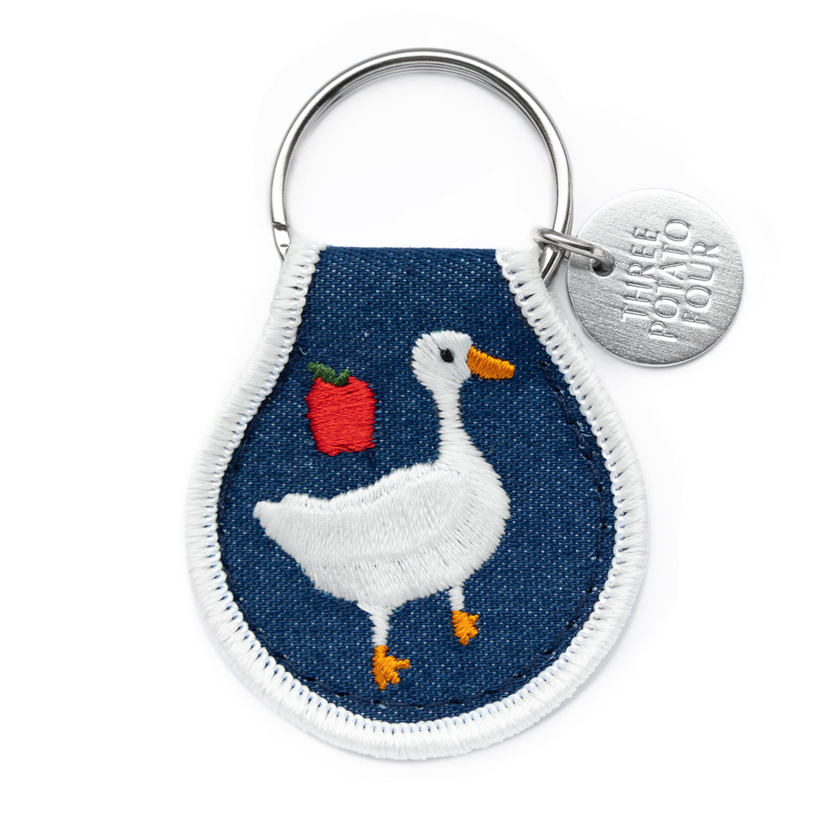 Patch Keychain - Cottage Goose – THREE POTATO FOUR