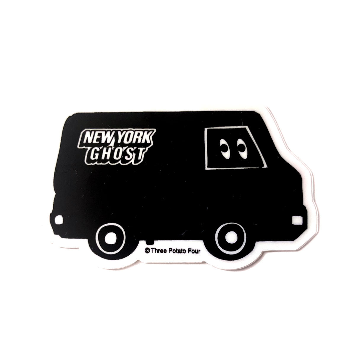 Sticker - New York Ghost Van – THREE POTATO FOUR