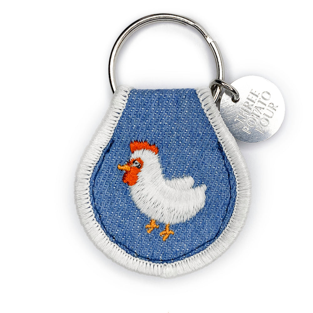 Patch Keychain - Chicken – THREE POTATO FOUR